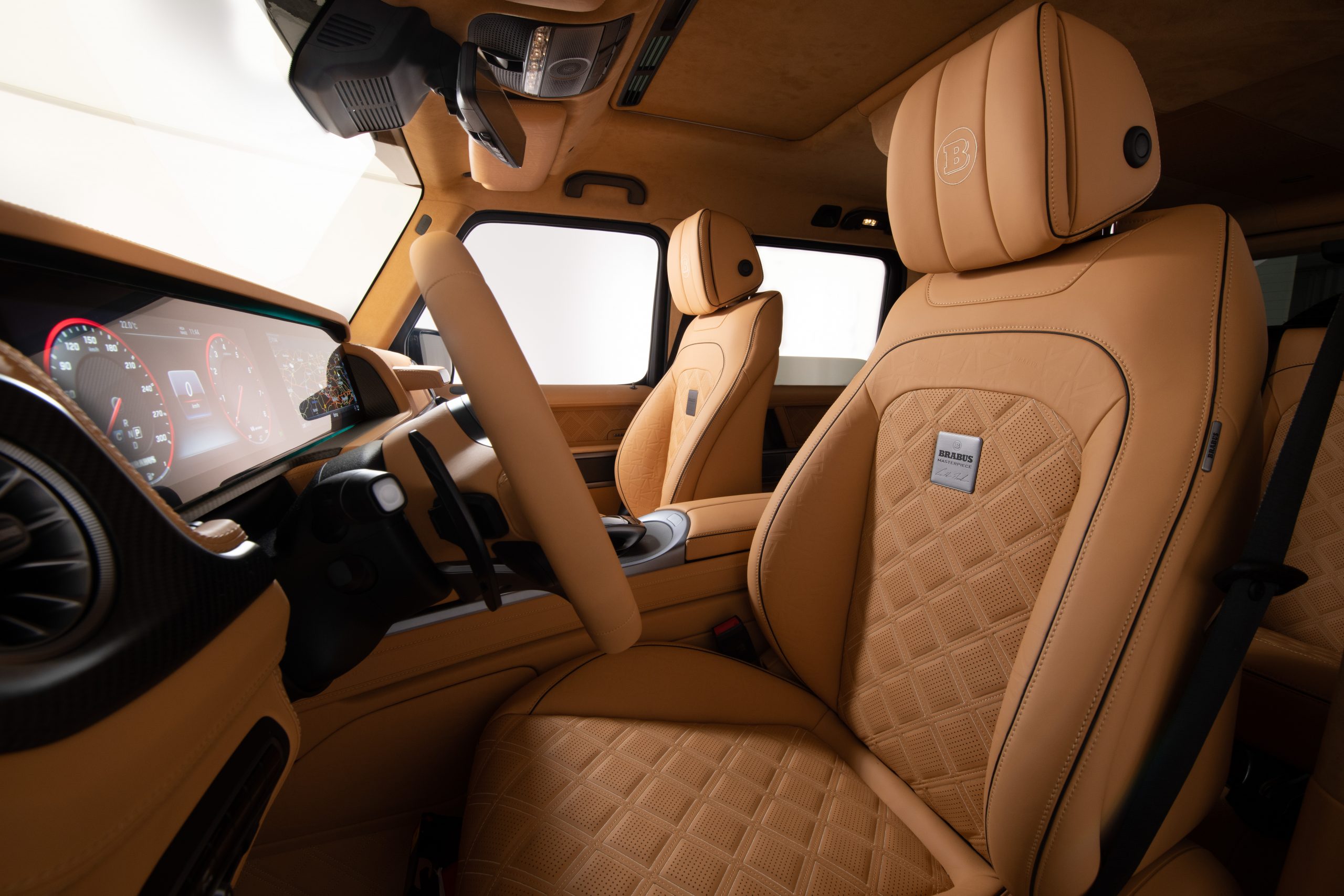 Here's The New Brabus 800 4x4² Stealth Green Based On The G-Class ...